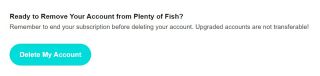 How to delete your Plenty of Fish profile? - DatingScout